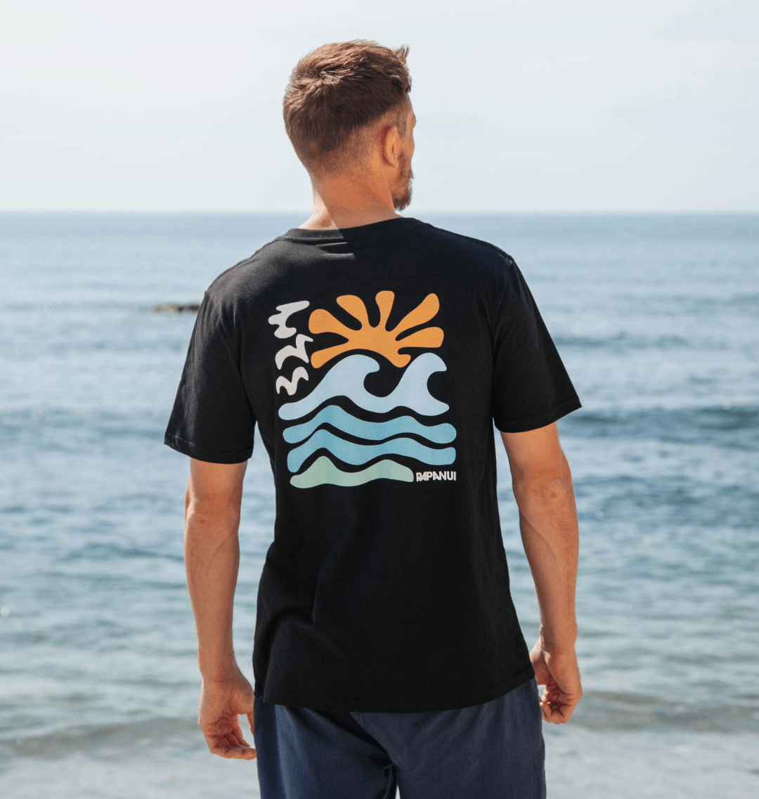 Ocean T-Shirt | Beach Wave Design | Rapanui – Rapanui Clothing
